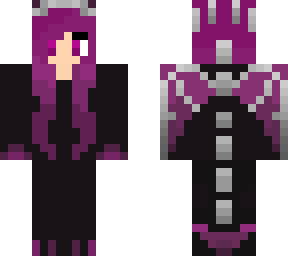 Magenta End Dragon Girl | Minecraft Skin