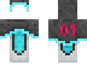 miku cult robes base | Minecraft Skin