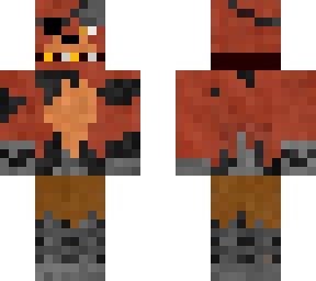 Withered Foxy | Minecraft Skin