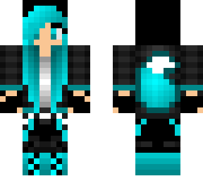 emo girl wolf | Minecraft Skins