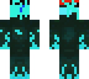 Blue fire | Minecraft Skin