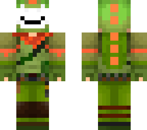 Fortnite Rex SupGuy Mask | Minecraft Skin