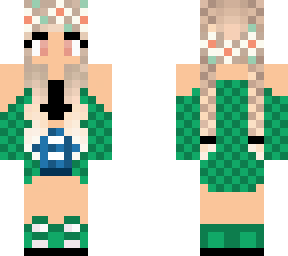 Girl With Braids | Minecraft Skin