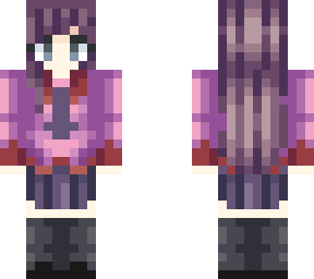 Hitagi Senjougahara (Monogatari series) | Minecraft Skin