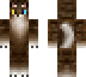 Kai The Brown Tabby Maine Coon | Minecraft Skin