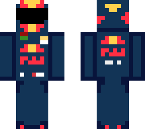 Red Bull Racing Formula One Suit | Minecraft Skin