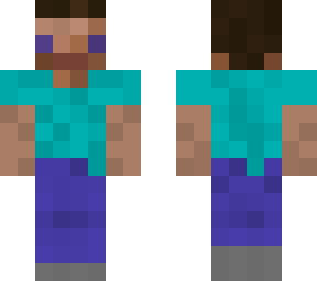 8Bit Steve Minecraft Skins