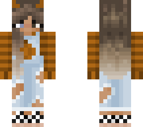 aesthetic fall girl | Minecraft Skin