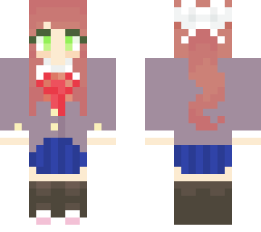 monika | Minecraft Skin