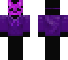 Purple Wolf Mask | Minecraft Skin