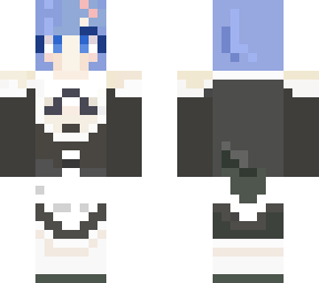 Re Zero Rem | Minecraft Skins