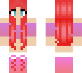 (edit pls )wow im good at gradients girl with bubblegum hair and pink ...