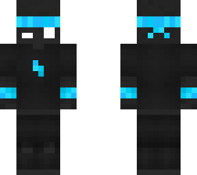 blue lightning ninja | Minecraft Skin