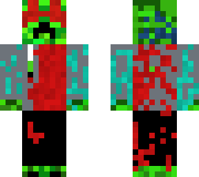 Creeper explosion | Minecraft Skin