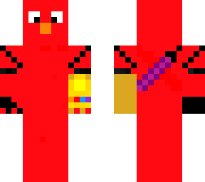 elmo infinity gauntlet | Minecraft Skins