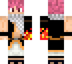 Natsu Dragneel | Minecraft Skin