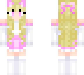 Pink maid | Minecraft Skin