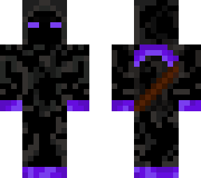 Purple Enderman Reaper | Minecraft Skin