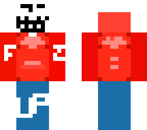 Troll Face | Minecraft Skins