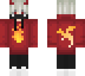 Dragon hoodie | Minecraft Skin