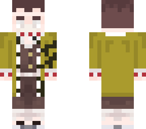 Demon Slayer Hashira Pillar Snake | Minecraft Skins