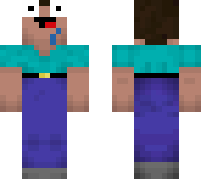The Shocked Dump Steve | Minecraft Skin