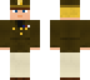 WW2 U.S General of the Army | Minecraft Skin