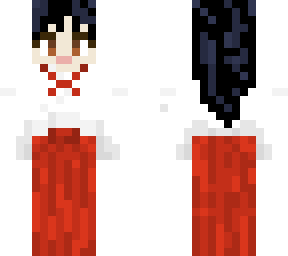 Kagome Higurashi (MIko) | Minecraft Skin
