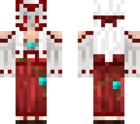 shrine maiden | Minecraft Skins