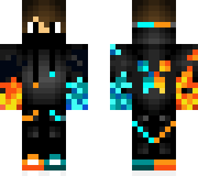 Nova fire and ice | Minecraft Skin