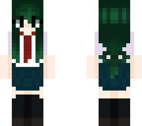 Tsuyu Asui - My Hero Academia | Minecraft Skin
