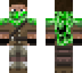 Creeper hunter | Minecraft Skin