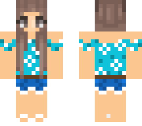 beach girl | Minecraft Skin