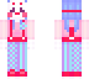 Cute Clown Girl | Minecraft Skin