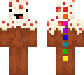 Derp cake edit | Minecraft Skin