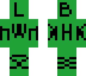 Letters | Minecraft Skin