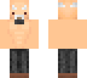 Shirtless Man | Minecraft Skins
