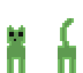 Slime Cat | Minecraft Skin