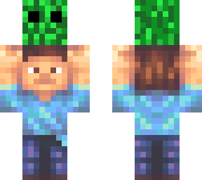 steve with slime block | Minecraft Skins