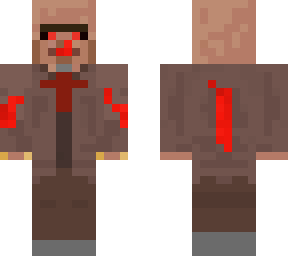 Creepy villager | Minecraft Skin