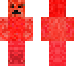 red crepper man | Minecraft Skin
