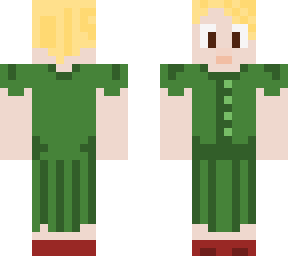 50s dress green | Minecraft Skin