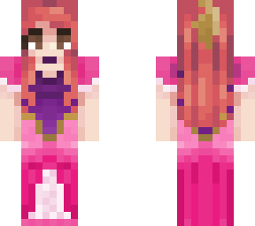 Anastasia Cinderellas step sister Ball Gown | Minecraft Skin