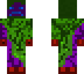 Blue Face | Minecraft Skin