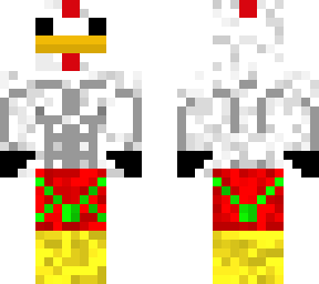 buff chicken | Minecraft Skin