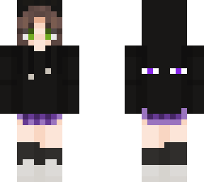 Enderman Girl | Minecraft Skin
