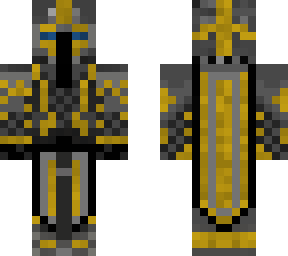 Golden Knight | Minecraft Skins