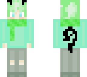 Green demon boy | Minecraft Skin