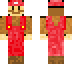 mario steve | Minecraft Skins