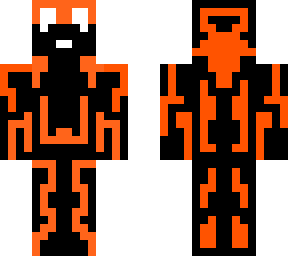 Orange Ranger | Minecraft Skin